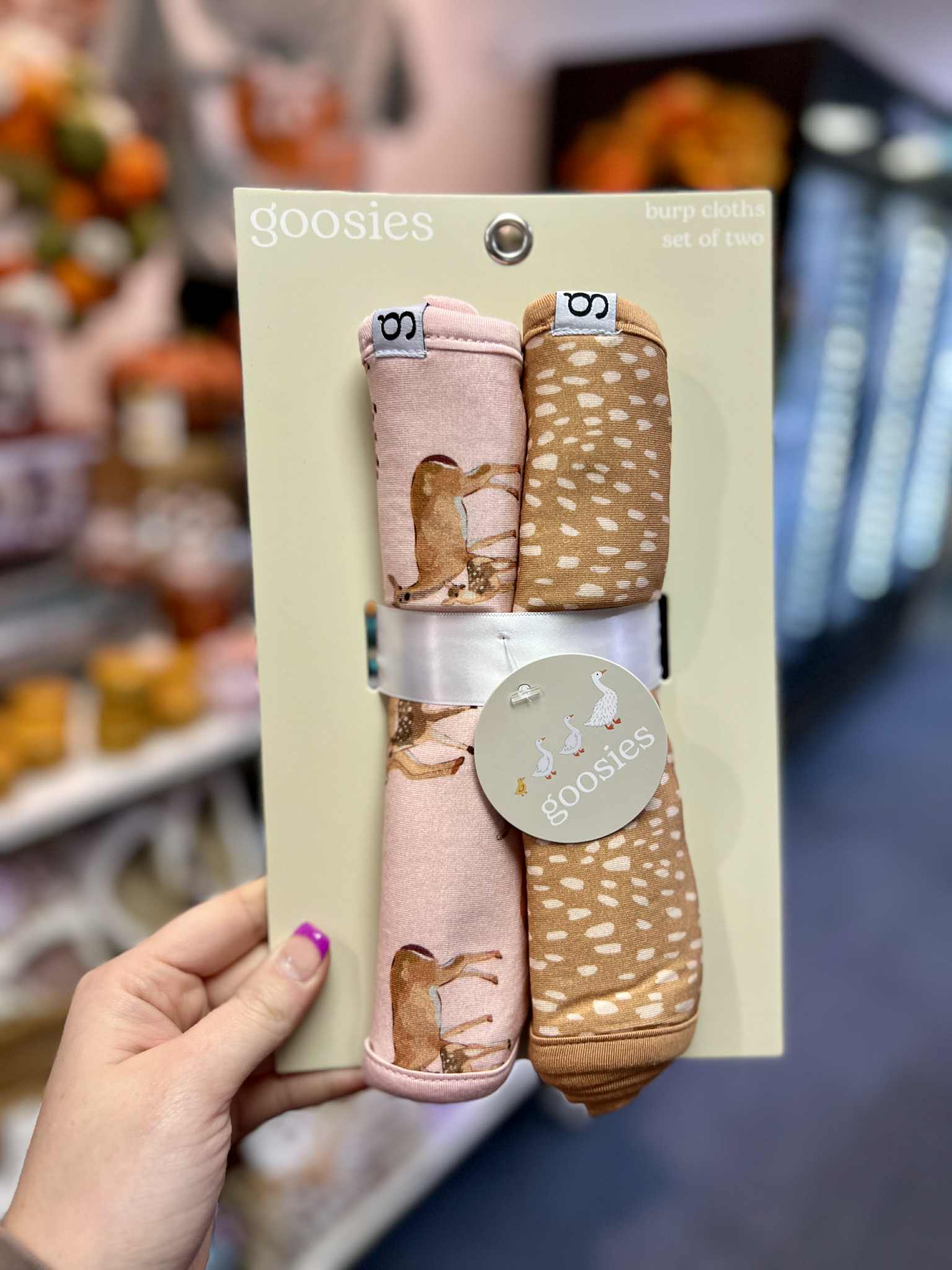 Goosies Burp Cloth Set, Does & Fawns – Rivershore Outfitters